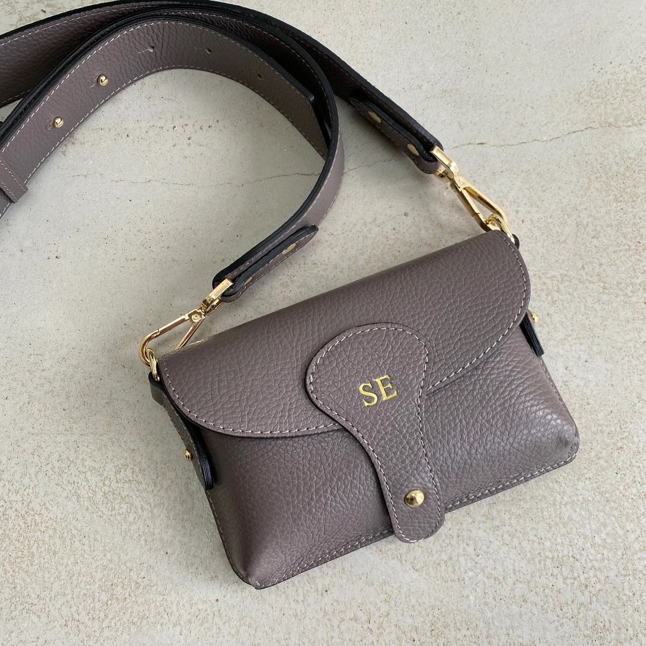 Personalised Mini Crossbody Bag Leather Crossbody Bag - Etsy UK