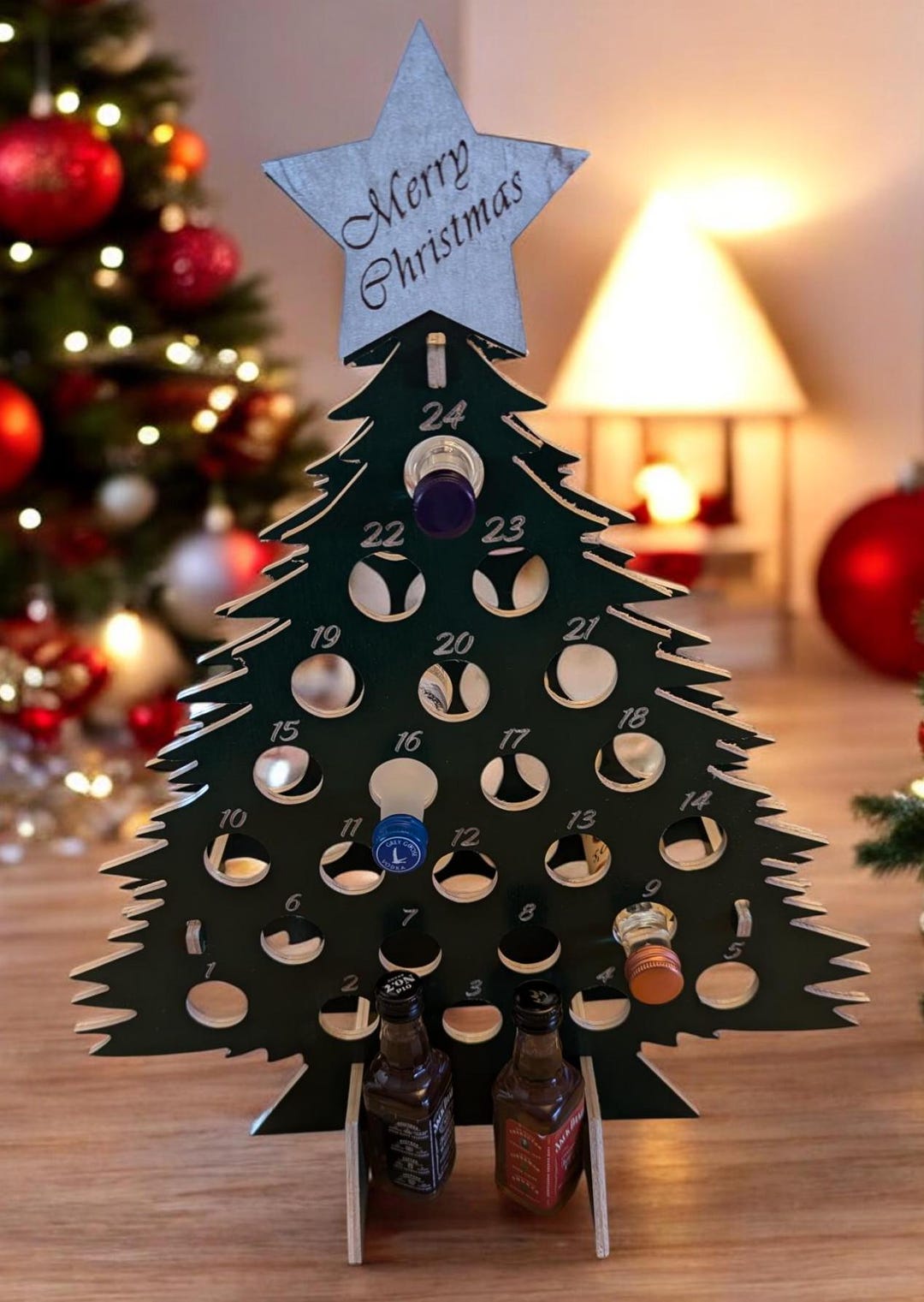 Tipsy Tree Advent Calendar: Adult Alcohol Christmas Countdown - Etsy
