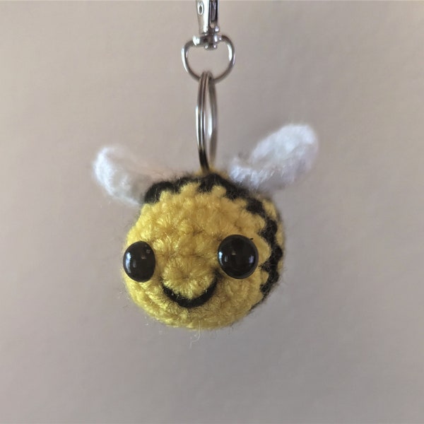 Bee Key Chain - Etsy