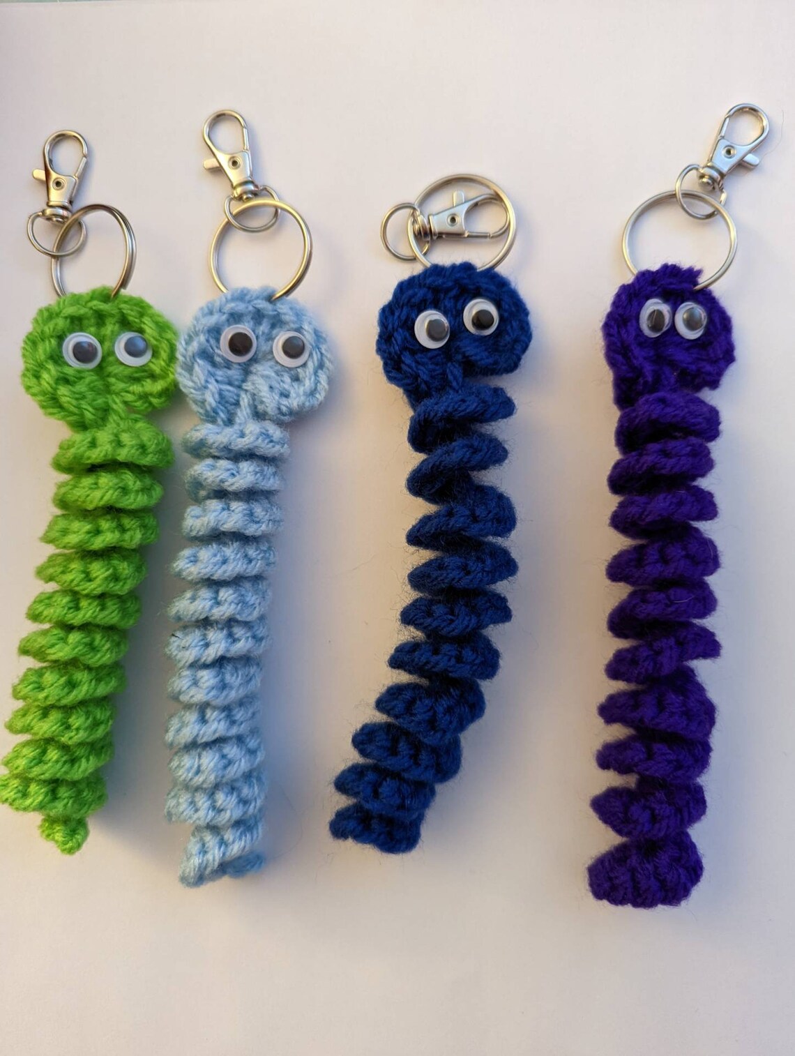 Worry Worm Key Chain - Etsy
