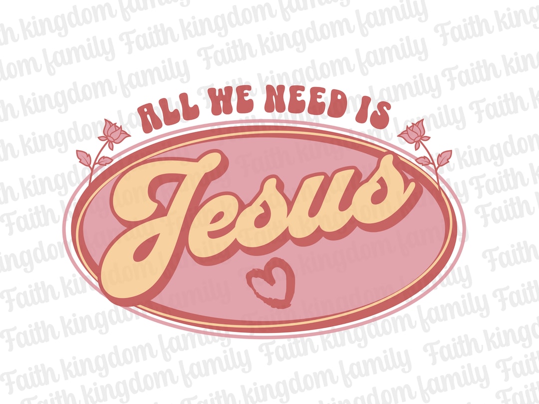 Retro Jesus PNG: Christian Sublimation Design (digital Download) - Etsy