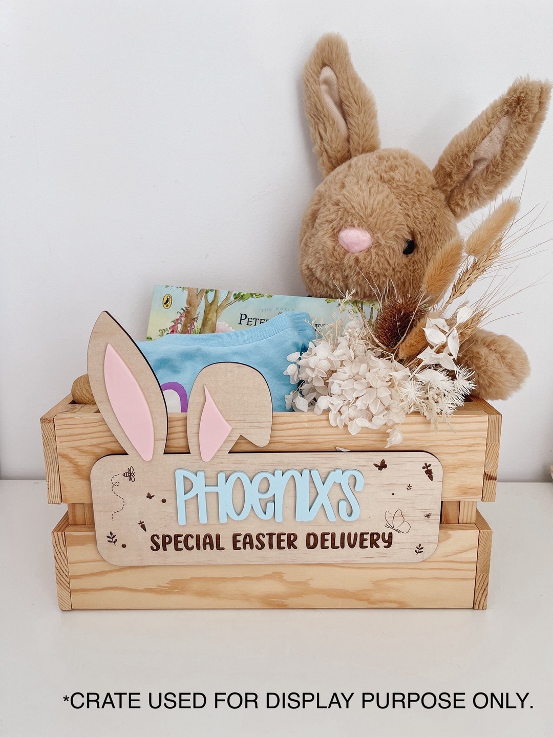 DIY Easter Crate Plaque: Plywood & Acrylic, 24cm X 18cm - Etsy Australia