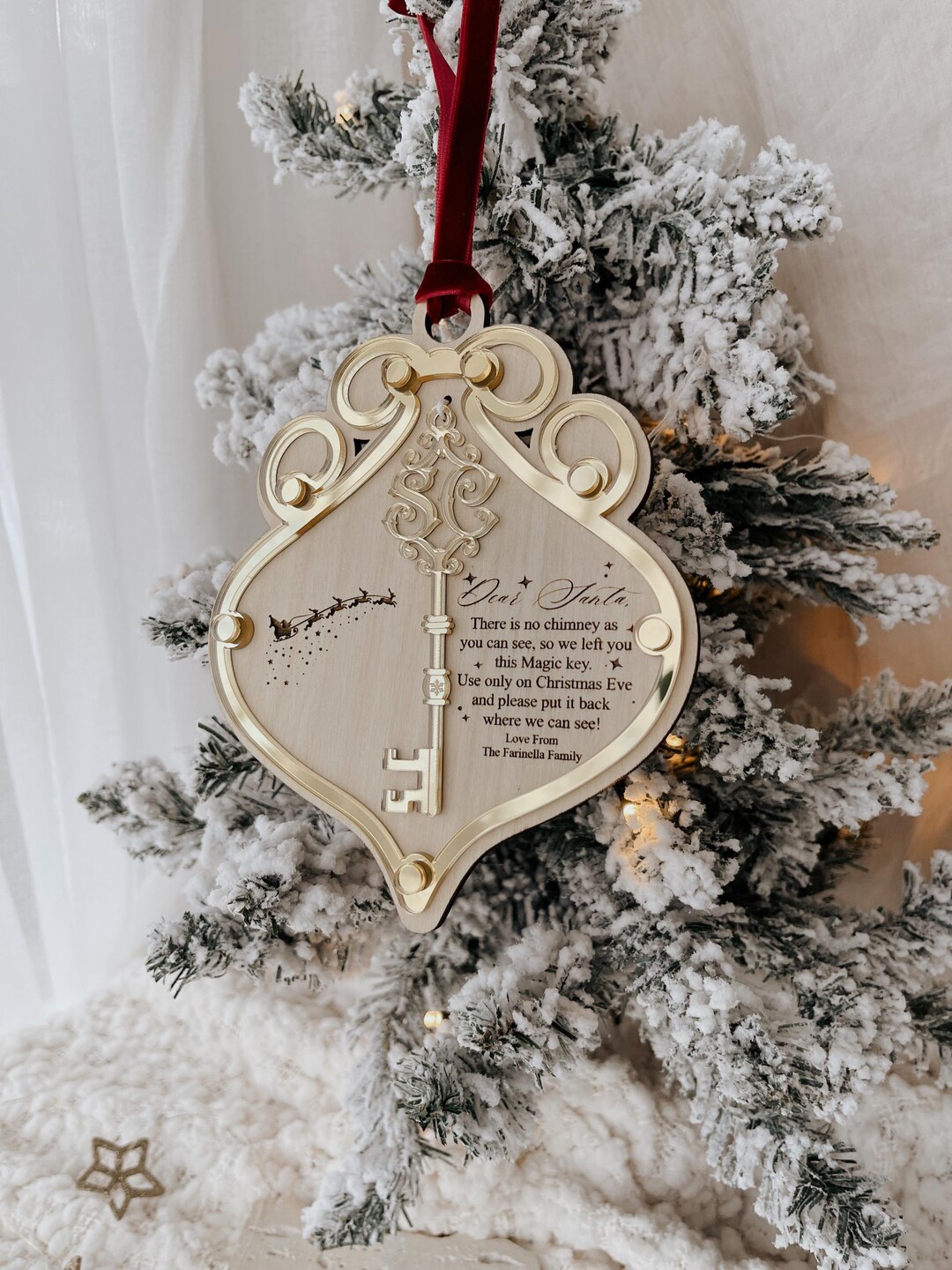 Santa’s Magic Key | Christmas | Personalised Christmas - Etsy Australia