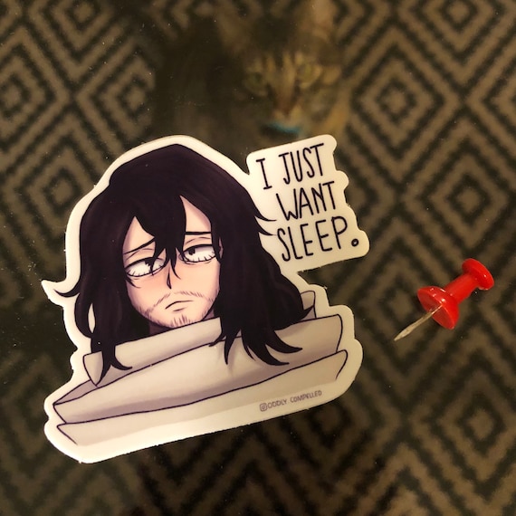 Aizawa Die-cut Sticker 3 Sizes Available - Etsy