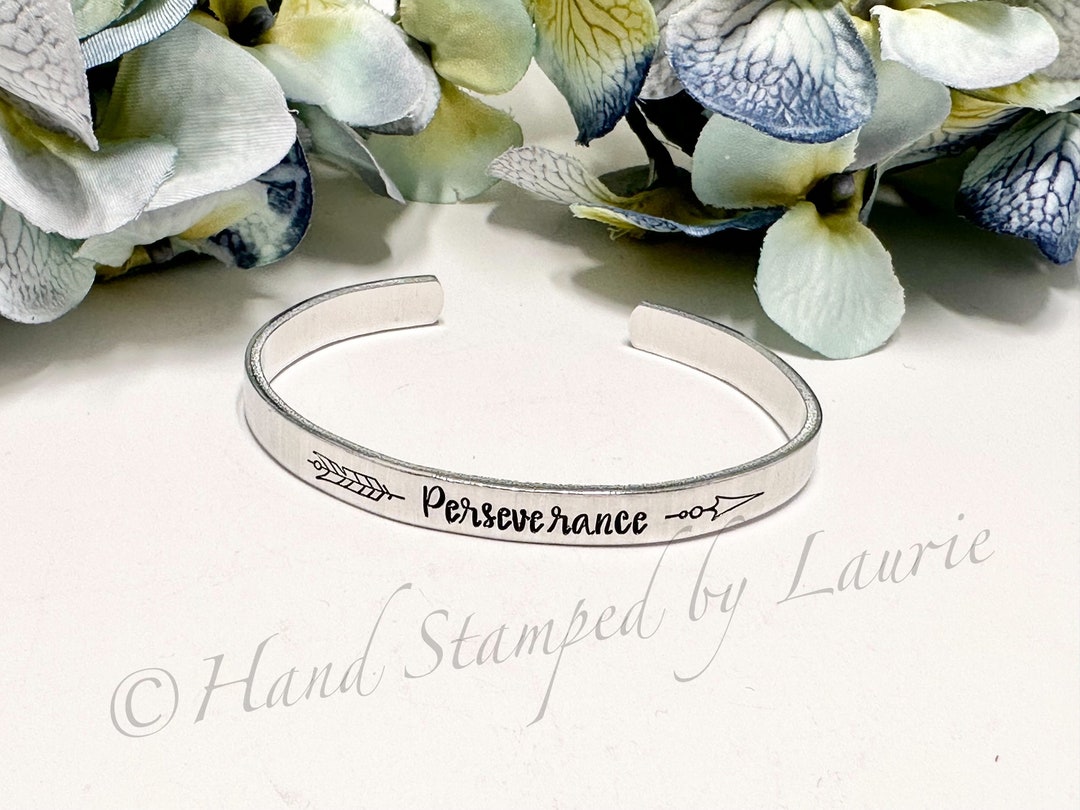 Perseverance Bangle Bracelet, Arrow Jewelry, Support, Recovery, Teen ...