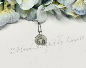 Nativity Star Necklace - Etsy