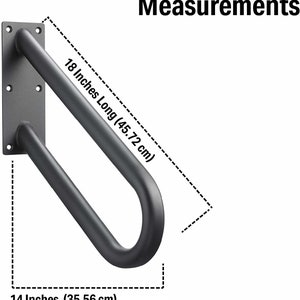 Hold-tight Handrail Wall Mount 18" Mini by Home Freedom - Etsy