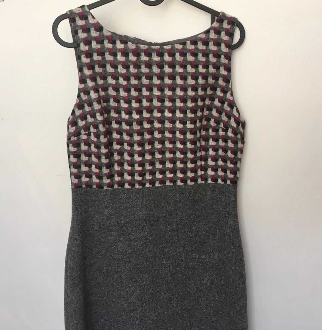 LAURA ASHLEY Wool Dress With Moon Fabric - Etsy