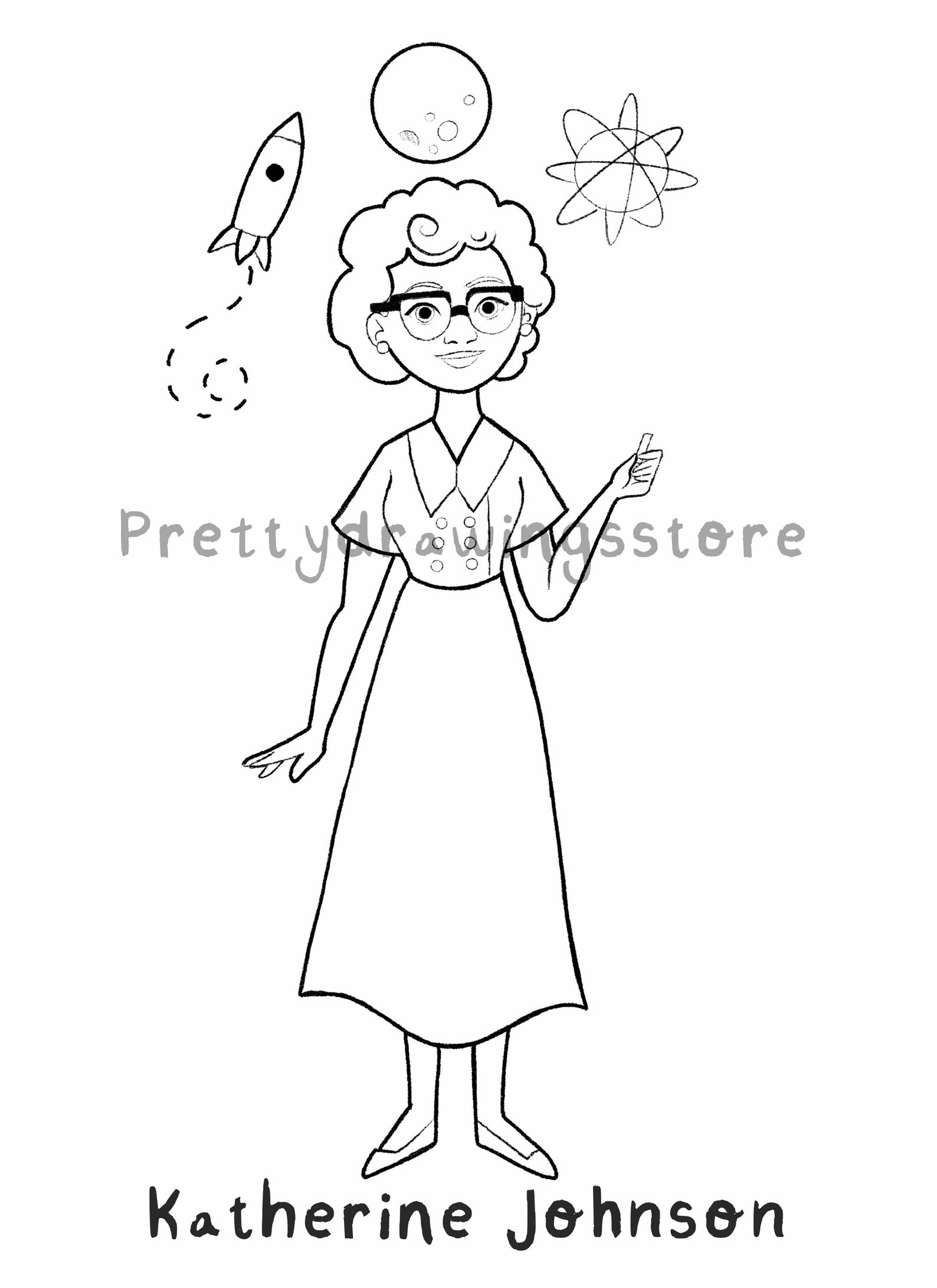 Womens History Month Coloring Page Pack - Etsy Canada