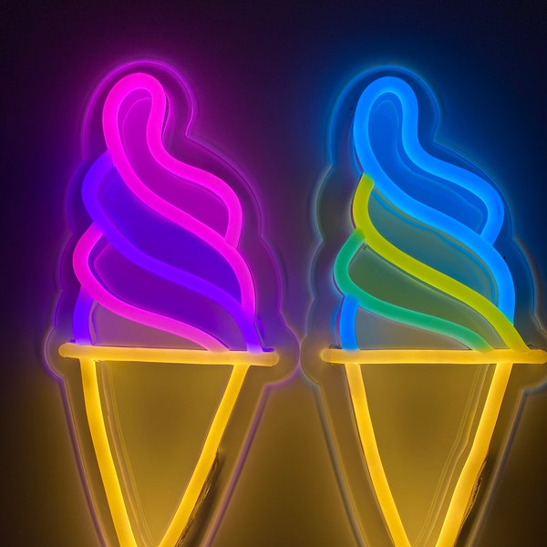 Soft Serve Ice Cream Signs - Etsy