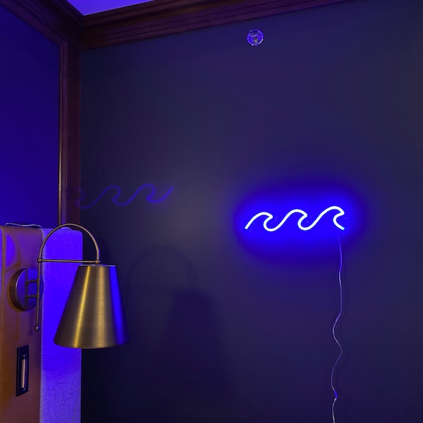 Wave Neon Sign - Etsy