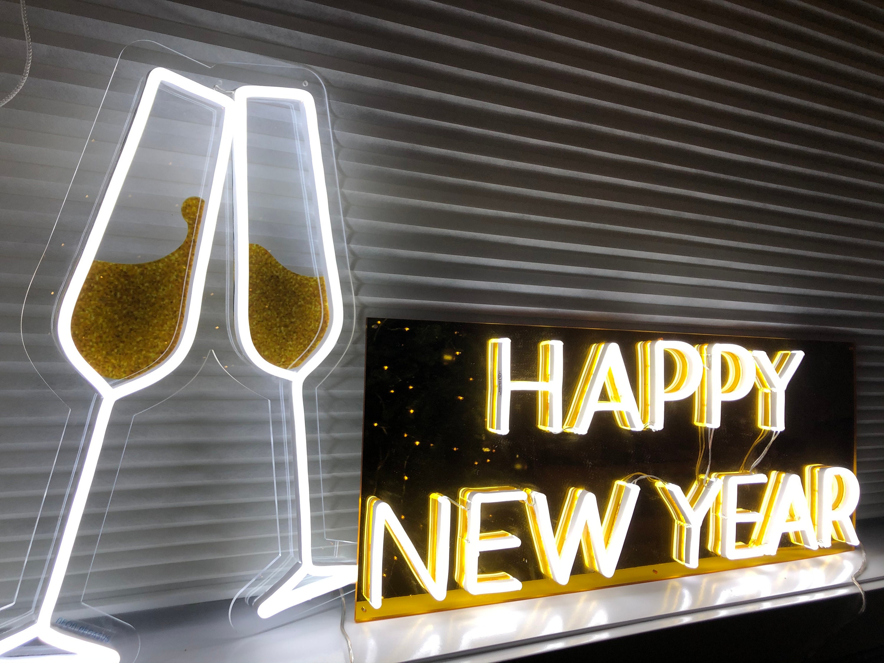 Happy New Year Neon Sign for NYE Parties - Etsy