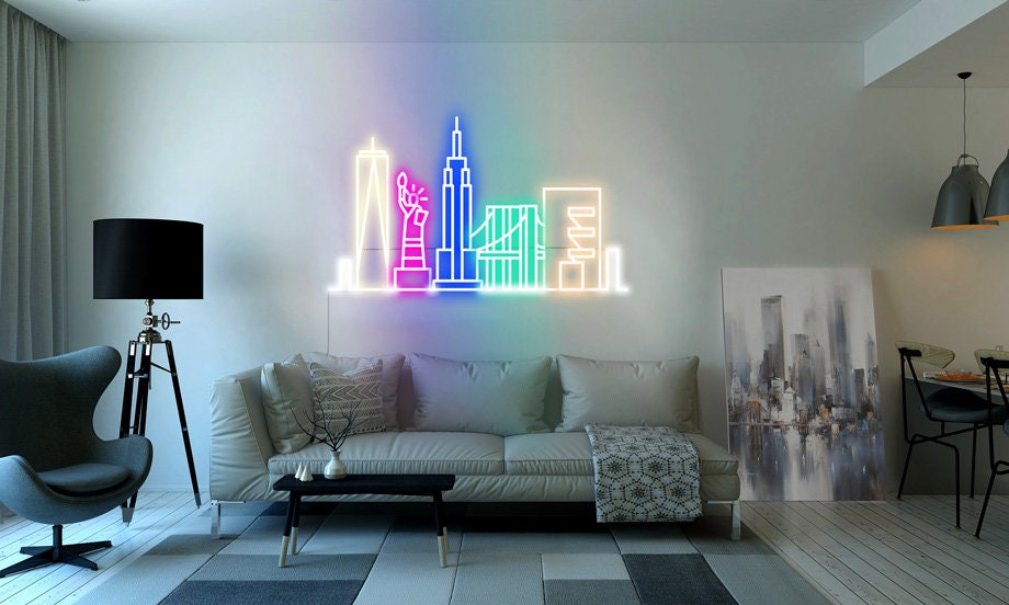 Custom Neon Signs for Interior Design, Home Decorations, Office Design ...