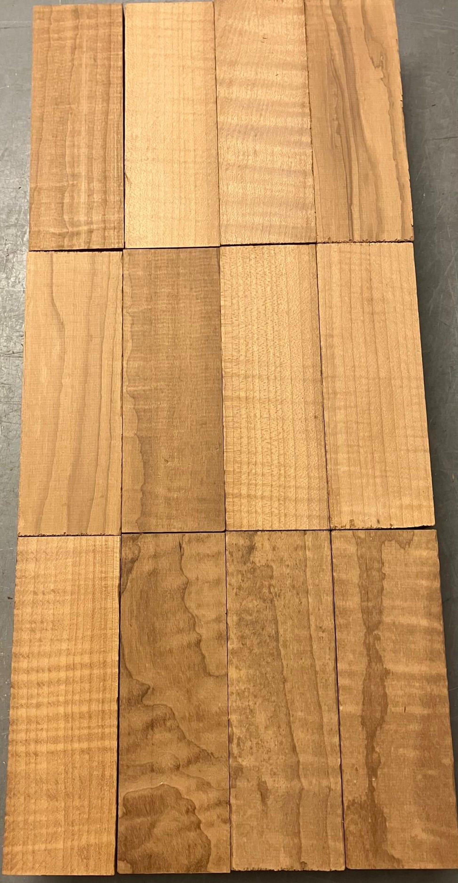 Roasted Maple Woodworking Blocks: 2x2x6" Turning Blanks - Etsy