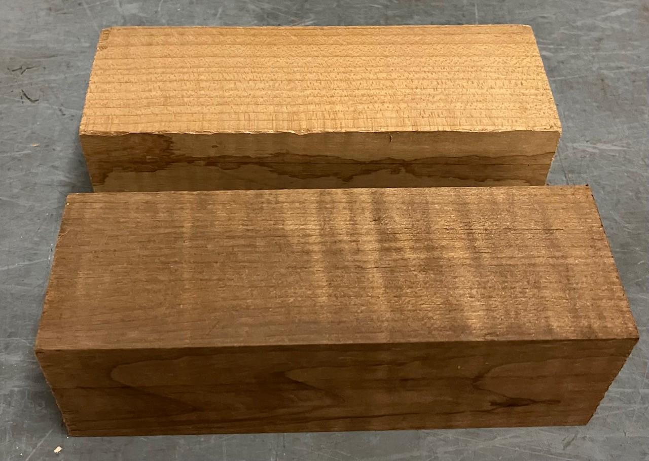 Roasted Maple Woodworking Blocks: 2x2x6" Turning Blanks - Etsy