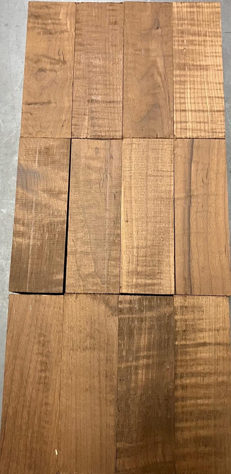 Roasted Maple Woodworking Blocks: 2x2x6" Turning Blanks - Etsy