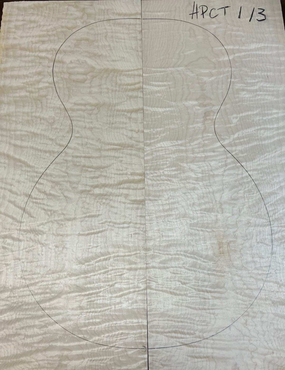 Guitar Carve Top Set, Curly Maple, Figured Maple, Quilted Maple, Flame ...