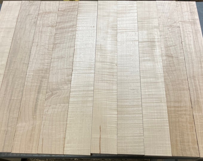 Curly Maple Wood, Flame Maple, Craft Wood, Scrap Wood, Arts & Crafts ...