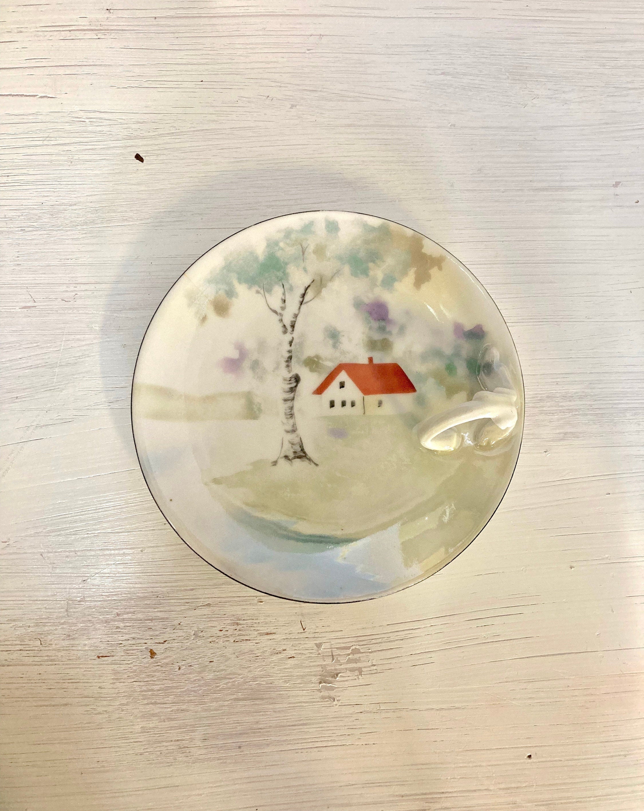 Made in Germany Vintage Plate Lemon Plate Made in Germany Plate Hand ...