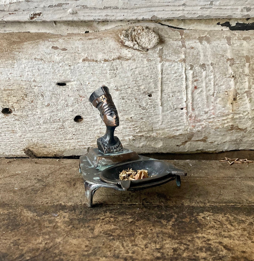 Copper Ashtray - Brush Dish - Paint Brush Holder - Brush Rest - Metal ...