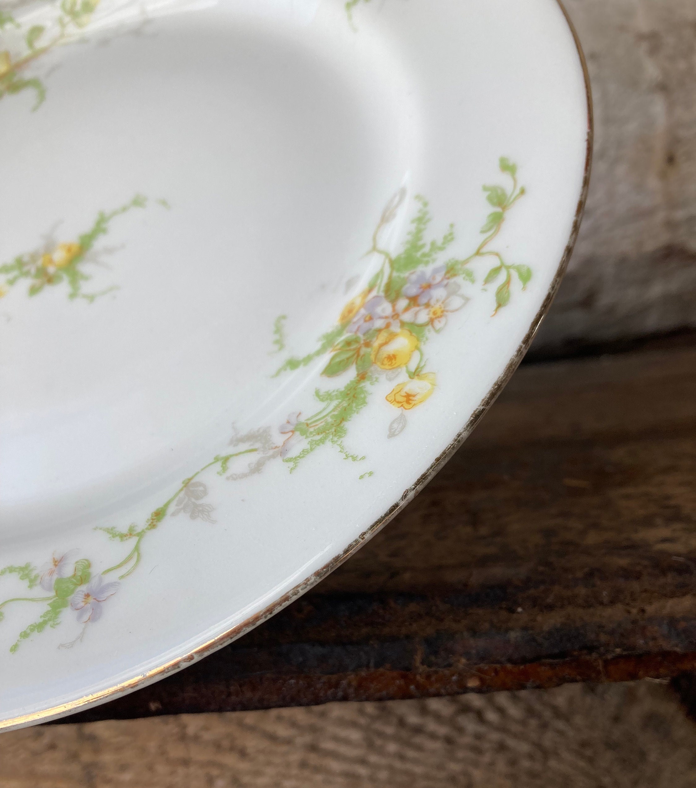 Yellow Limoges Limoges France Yellow Limoges Flowers Limoges Roses ...
