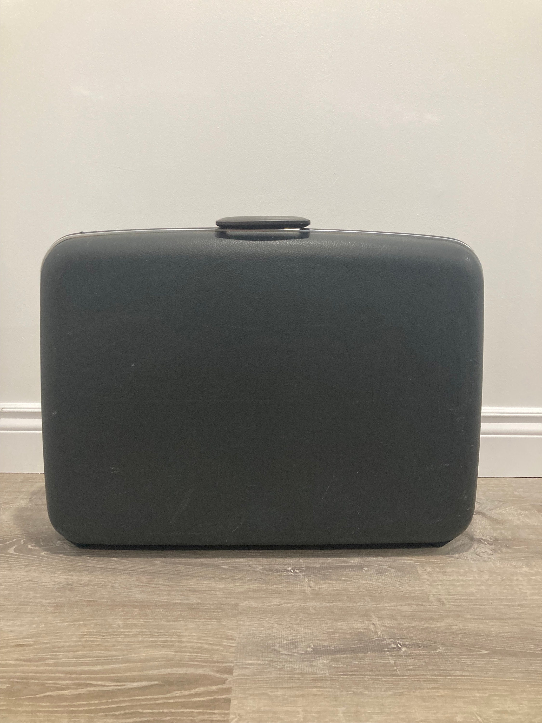 Retro Suitcase Retro Luggage Mid Century Luggage Vintage Large Luggage ...