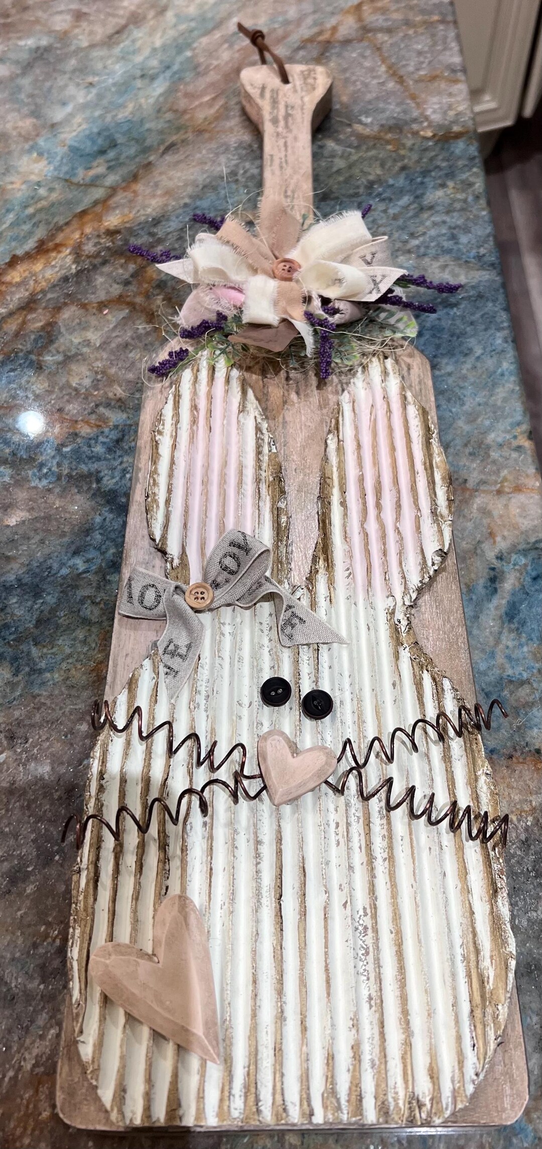 Bunny on Hanging Board. - Etsy