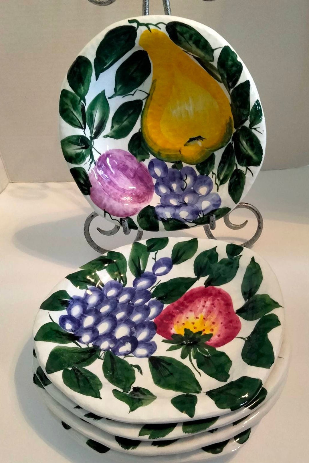 6 Luciano for Pacific Rim 2 Pasta Bowls and 4 Lunch Plates Made in ...