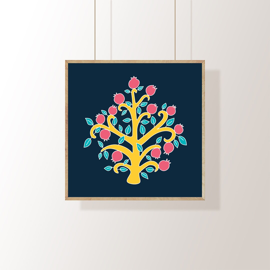 Armenian Tree of Life Print Poster - Etsy