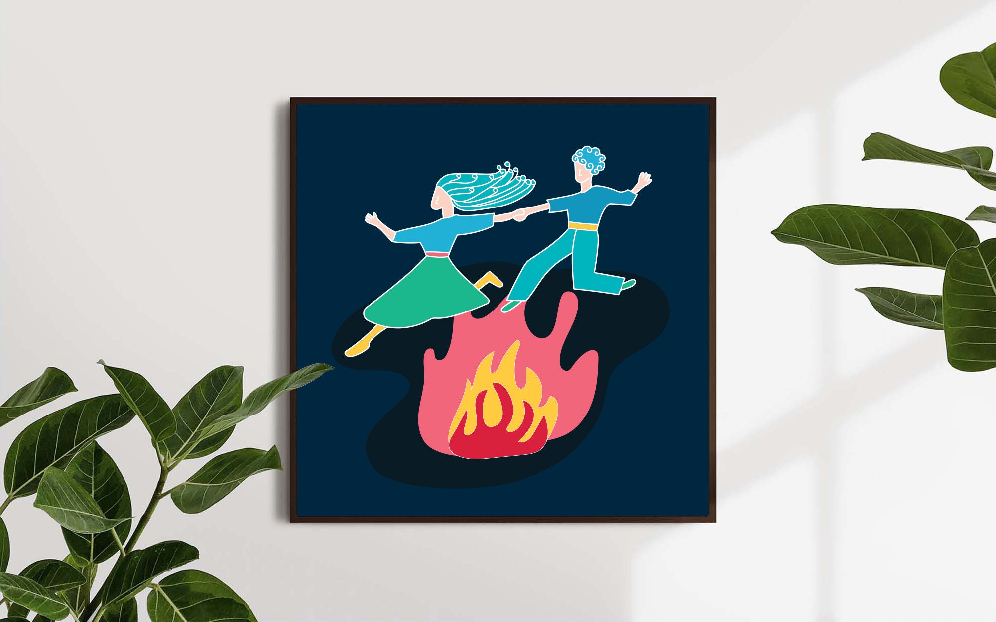 Trndez Armenian Lovers Print - Etsy