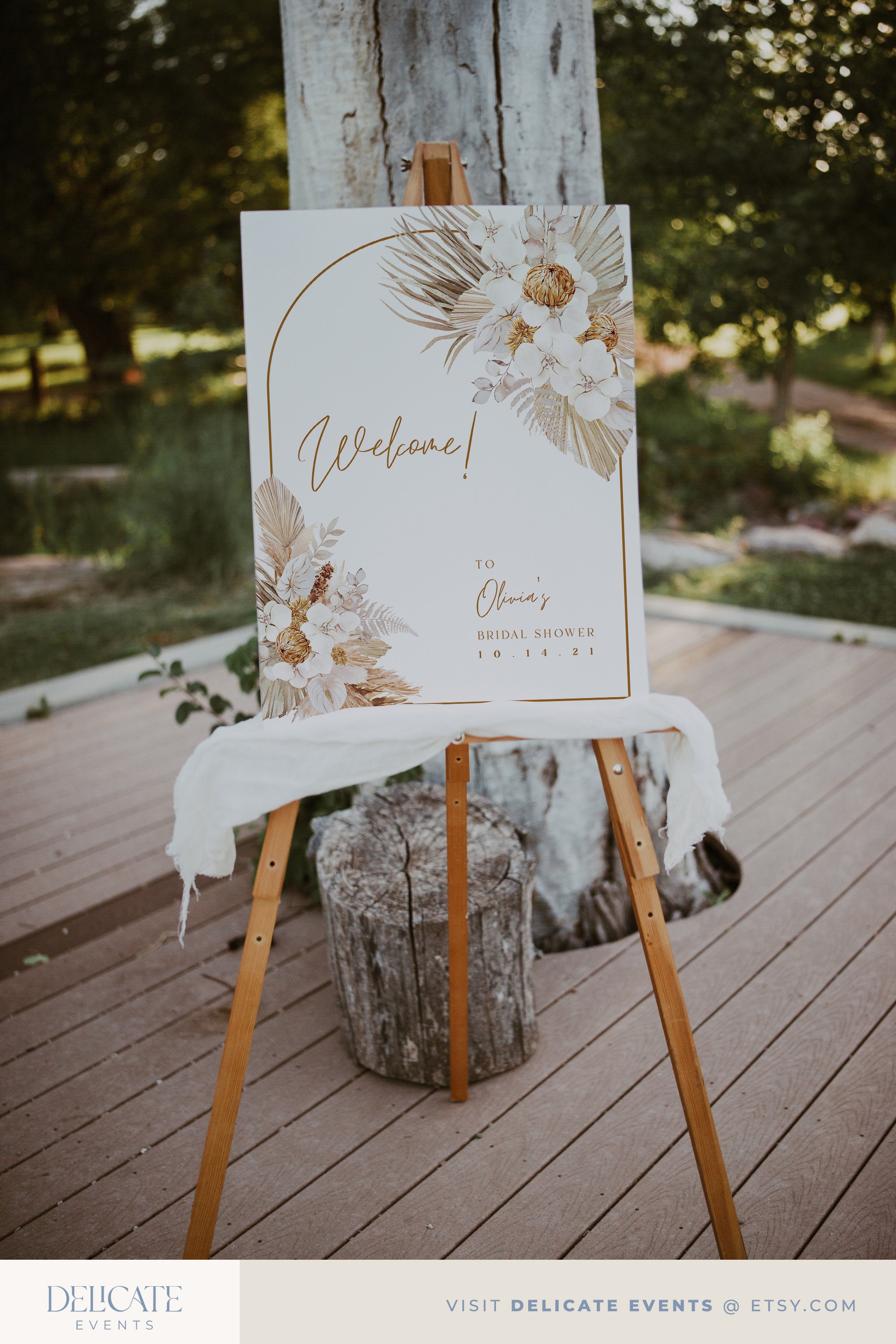 Boho Arch Welcome Sign Template Bohemian Welcome Poster Boho - Etsy