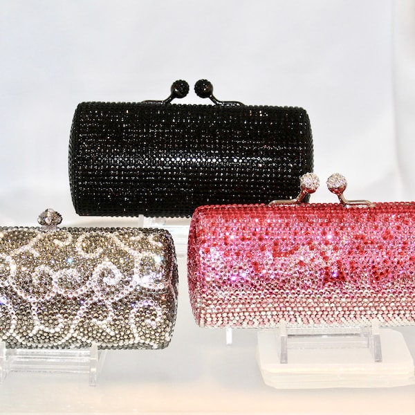 Black Crystal Evening Bags - Etsy
