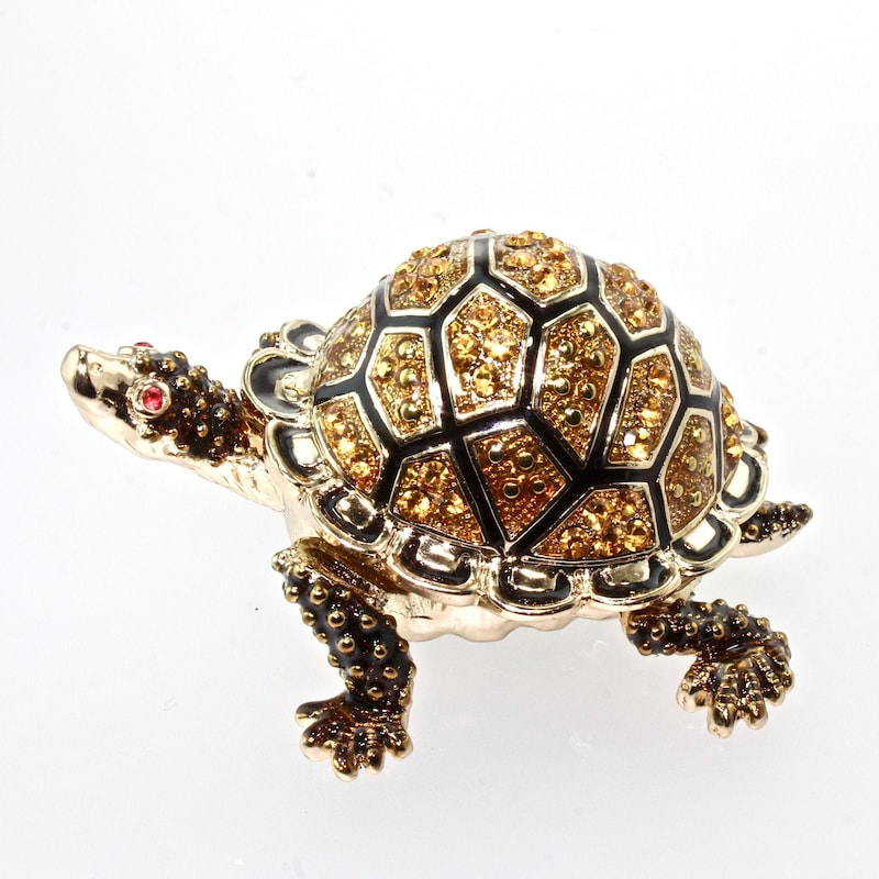 Turtle Trinket Box - Etsy