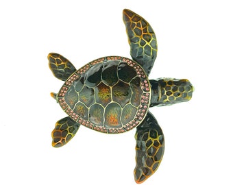 Turtle Jewelry Box | Etsy
