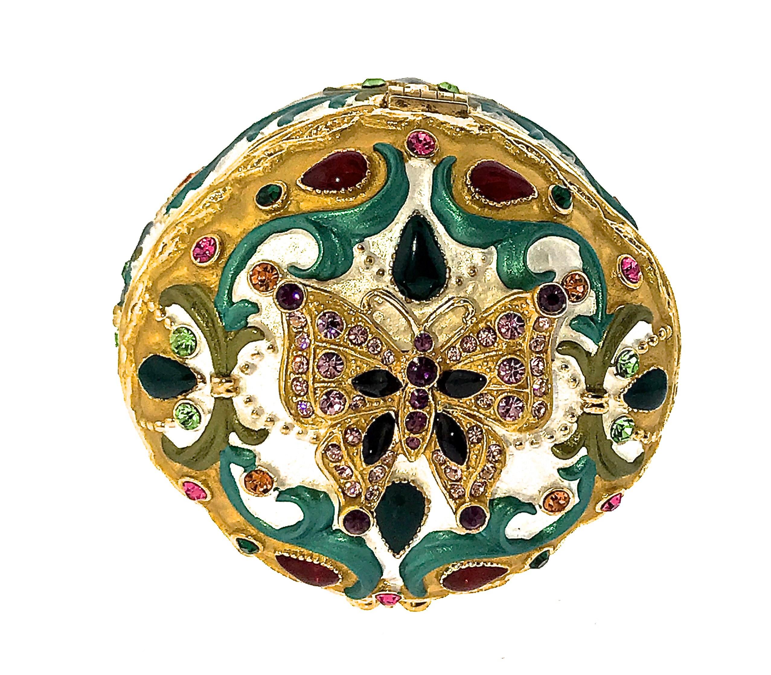 Butterfly Trinket Box Jewelry Collectibles Bejeweled - Etsy