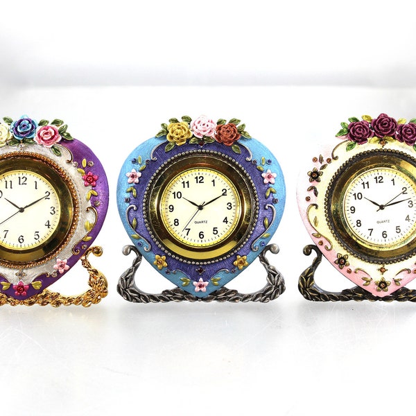 Purple Clock - Etsy
