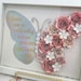 Floral Butterfly Shadowbox Memorial Quote Gift Box - Etsy