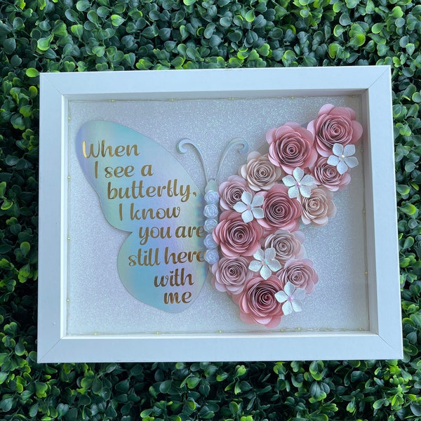 Butterfly Shadowbox - Etsy
