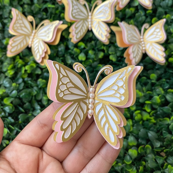 Paper 3d Butterflies - Etsy