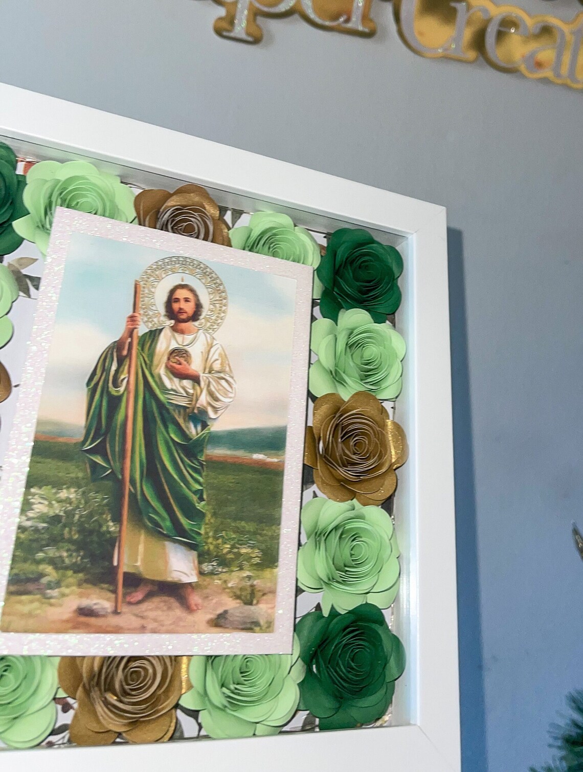 Medium 9x9 Inch Light up Flower Box Shadowbox St Jude | Etsy