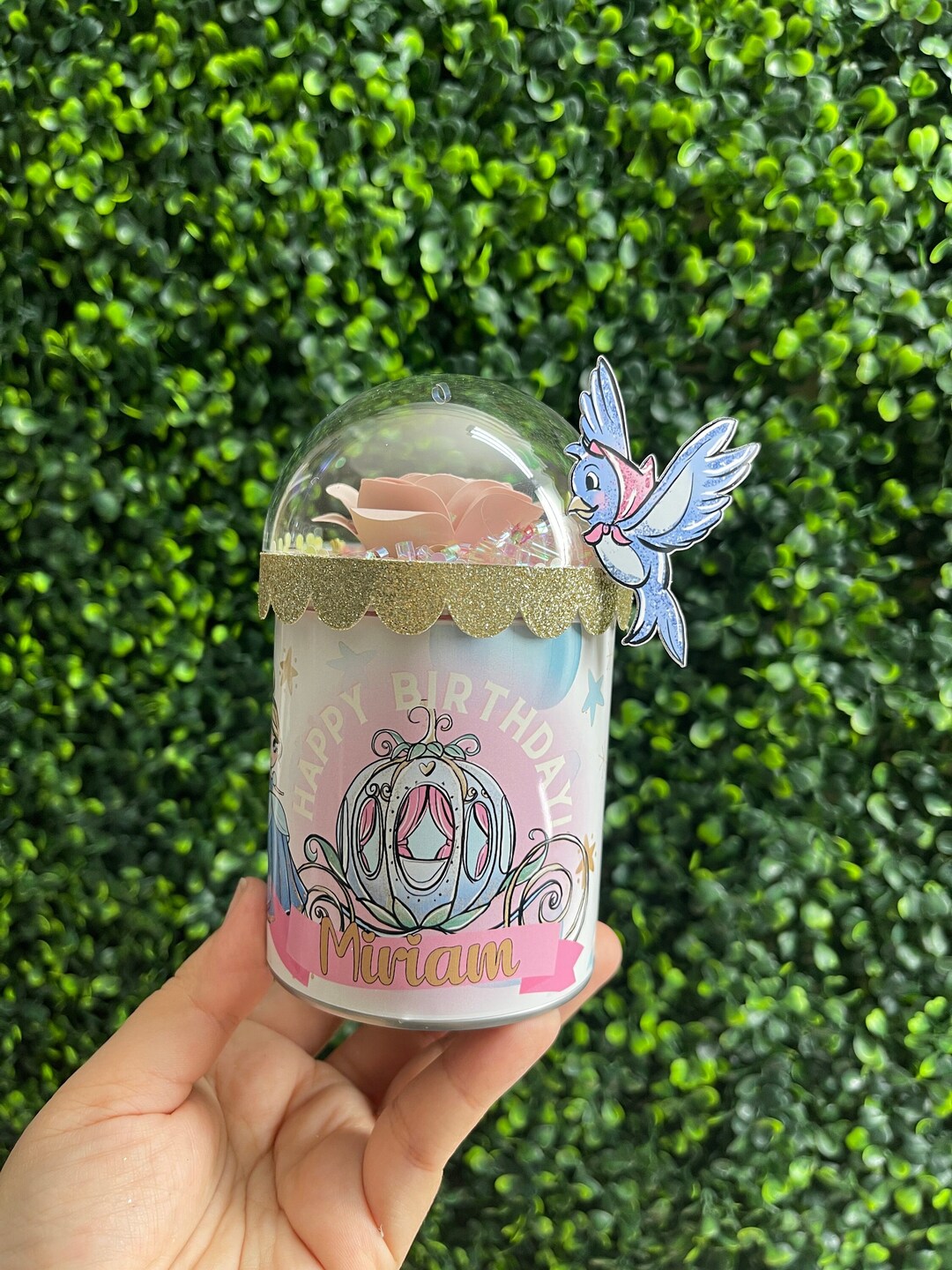 Pringles Cans, Personalized Theme Goodies, Birthday Treats Cinderella ...