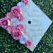 Graduation Cap Topper With Paper Flowers and Butterflies Grad Cap - Etsy