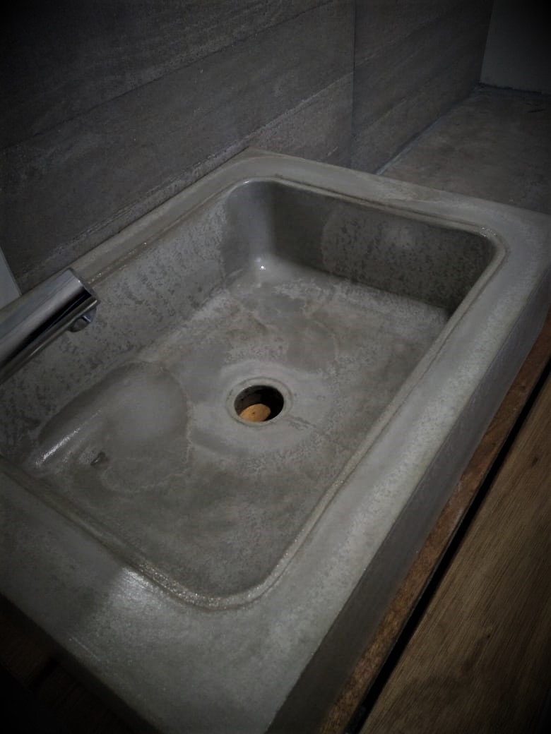 Rectangular Concrete Washbasin - Etsy