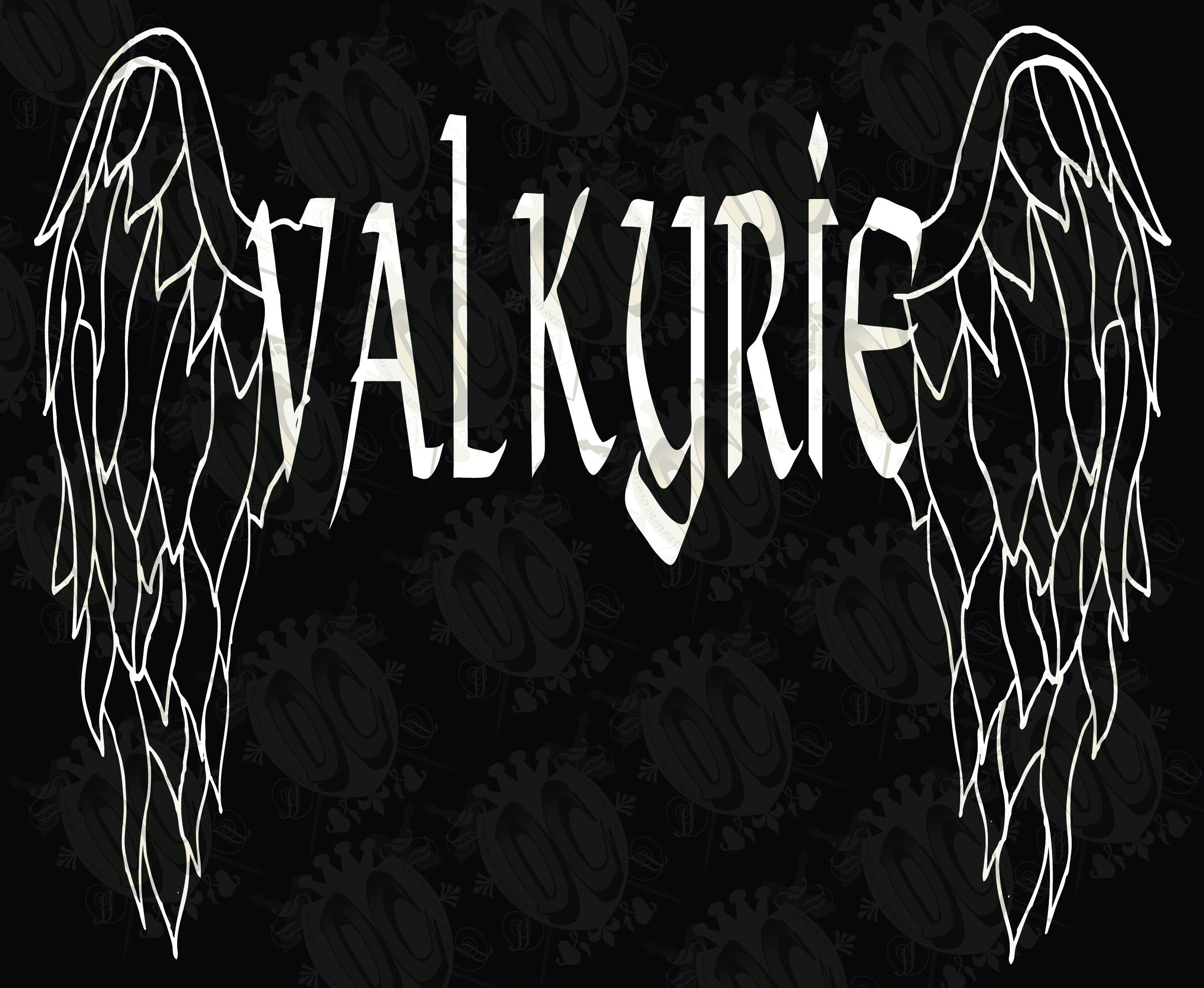 VALKYRIE HORIZONTAL Window Decal - Etsy