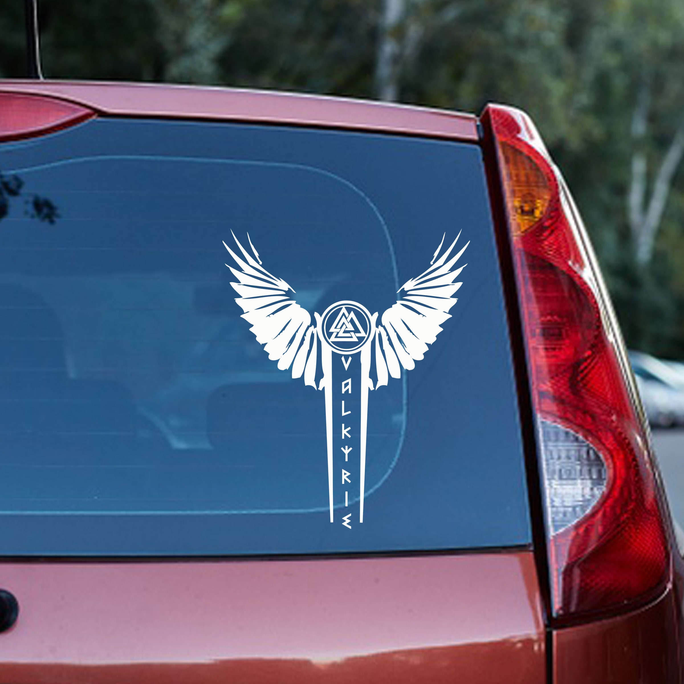VALKYRIE LOGO Window Decal - Etsy