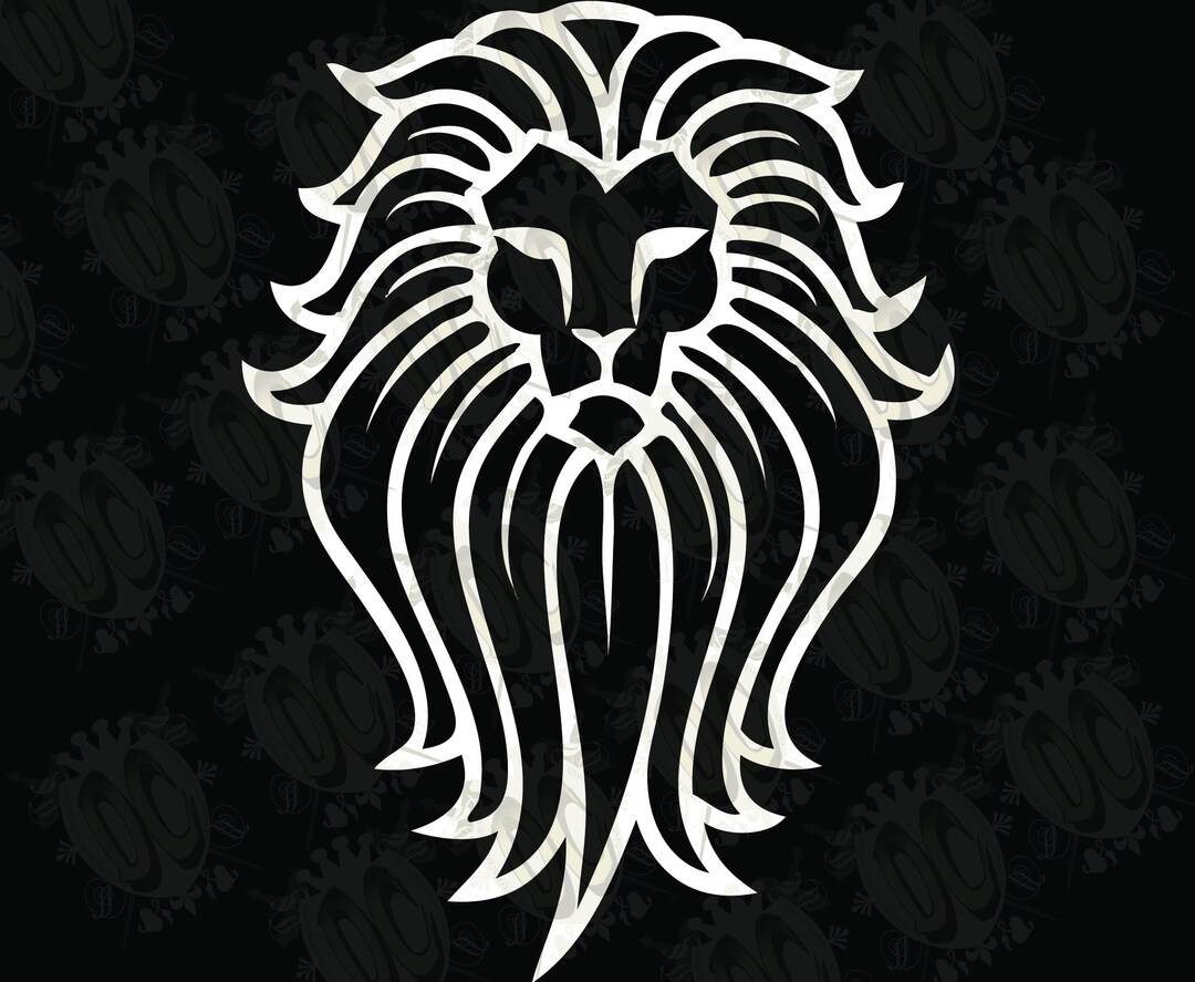 LION Window Decal - Etsy
