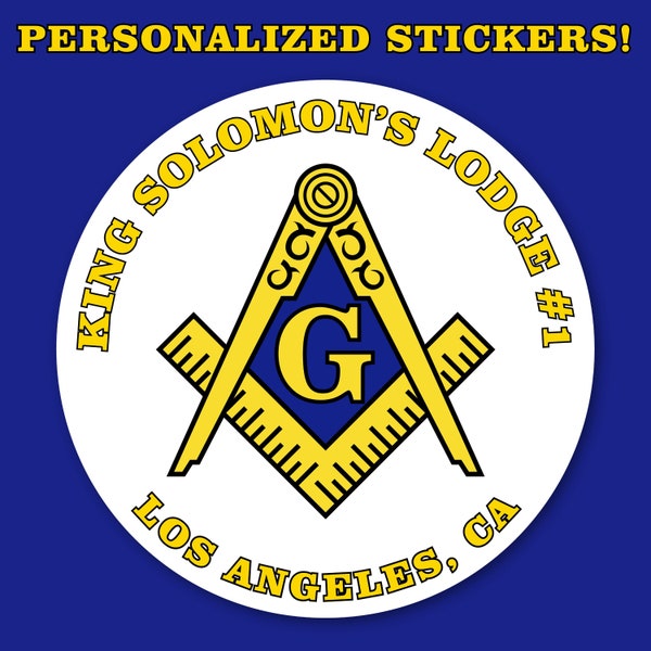 Masonic Sticker - Etsy