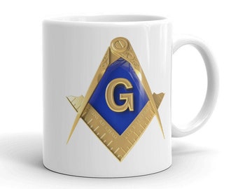 Freemason Coffee Mug Steps of Freemasonry Cup Scottish York Rite ...