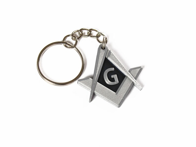 Masonic Freemason Keychain 3D Printed Solo - Etsy