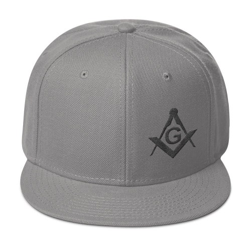 Masonic Snapback Hat Freemason Hat - Etsy